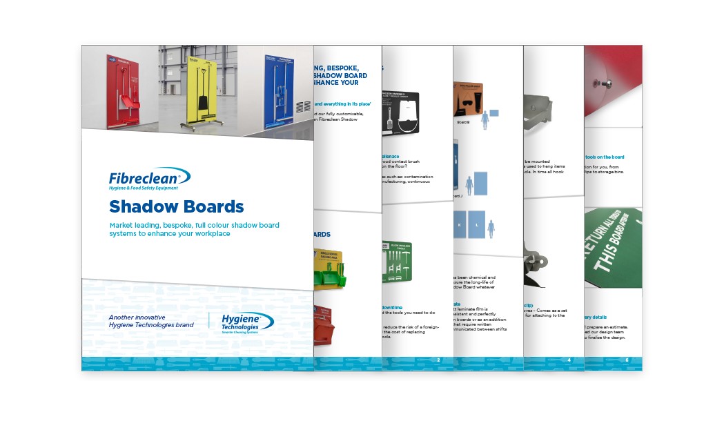 Fibreclean Shadow Boards | Hygiene Technologies